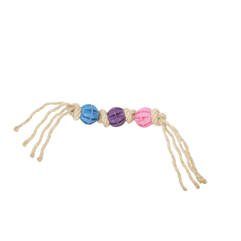 G-Rope Hanfseil mit 3 Bällen – Grossenbacher Beat